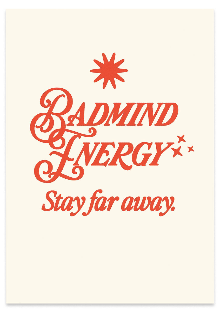 Badmind Energy Print – Hood Greetings