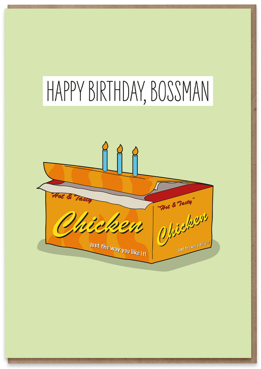 Birthday Bossman – Hood Greetings