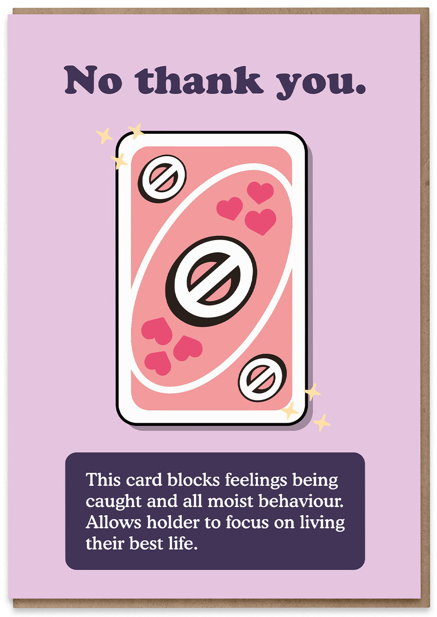 No Thank You Card – Hood Greetings